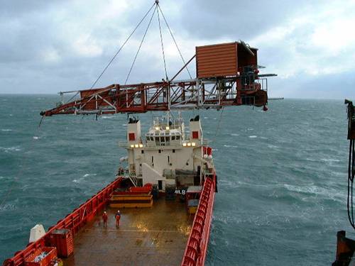 Rig Moves - Wagenborg Foxdrill